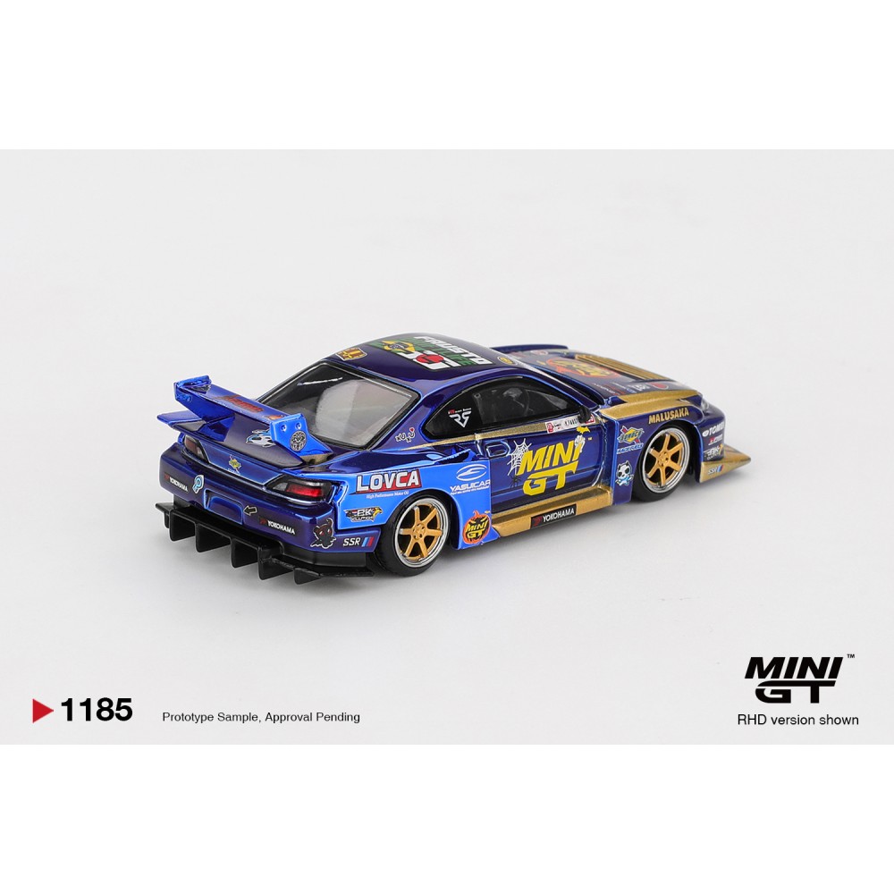 MGT01185-R - 1/64 NISSAN LB-SUPER SILHOUETTE S15 SILVIA NO.555 TEAM ...