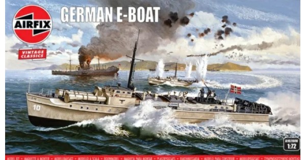 AX10280V - 1/72 GERMAN E-BOAT (PLASTIC KIT)