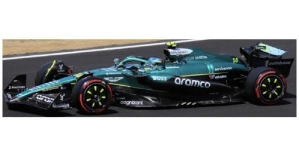 BG38251A - 1/43 ASTON MARTIN AMR 25 NO.14 FERNANDO ALONSO 2025 W/HELMET