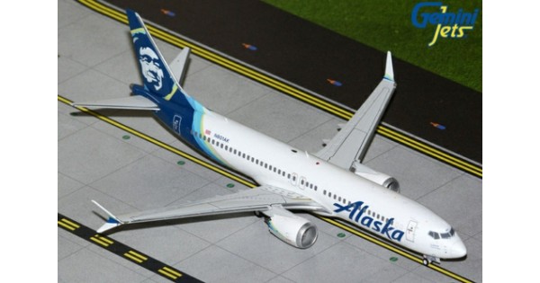 G2ASA1317 - 1/200 ALASKA AIRLINES BOEING 737-8 MAX REG N801AK
