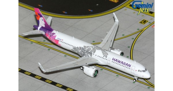GJHAL2302 - 1/400 HAWAIIAN AIRLINES AIRBUS A321NEO REG N208HA