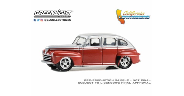 GL63050A - 1/64 CALIFORNIA LOWRIDERS SERIES 4 - 1947 FORD FORDOR SUPER ...