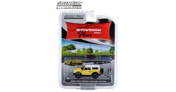 GL68030-D - 1/64 AUTO MALL SERIES 3 2023 FORD BRONCO 2-DOOR HERITAGE ...