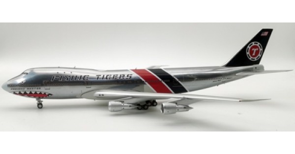 IF741FTSM-P - 1/200 N800FT FLYING TIGERS 747-123F POLISHED WITH STAND ...