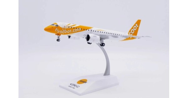 JC20476 - 1/200 SCOOT EMBRAER E190-E2 REG: 9V-THA WITH STAND