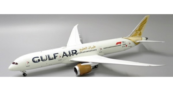 JC2135 - 1/200 GULF AIR BOEING 787-9 DREAMLINER REG: A9C-FB WITH STAND