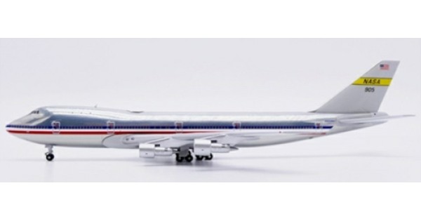 JC40340 - 1/400 NASA BOEING 747-100 YELLOW STRIPE POLISHED REG: N905NA ...