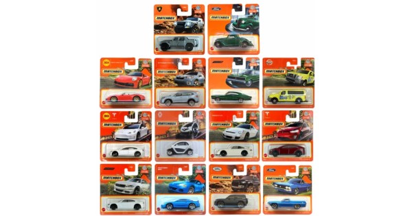 MATC0859-978B - MATCHBOX BLISTER PACK COLLECTION 72 PIECES