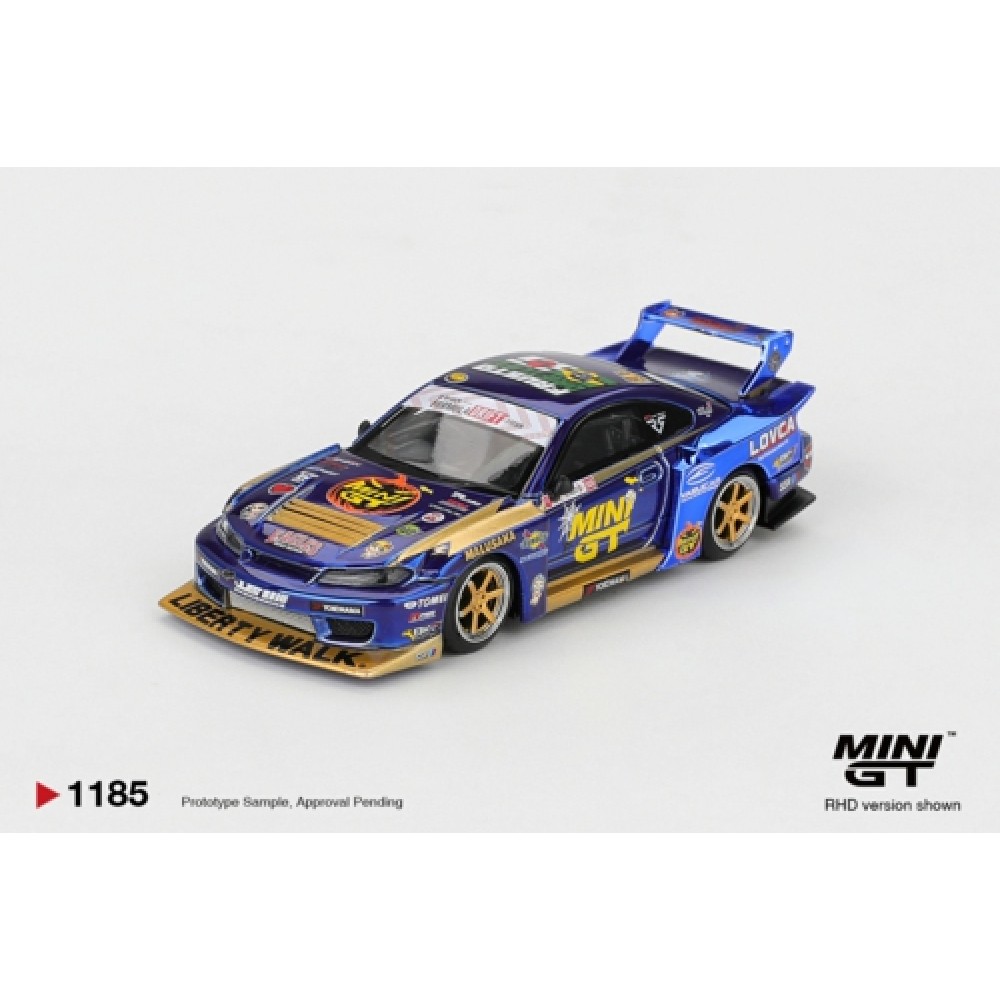 MGT01185-R - 1/64 NISSAN LB-SUPER SILHOUETTE S15 SILVIA NO.555 TEAM ...