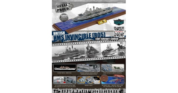 MP955001A - 1/700 BRITISH HMS INVINCIBLE R05 - LIGHT AIRCRAFT CARRIER ...
