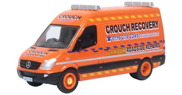 OX76MSV011 - 1/76 MERCEDES SPRINTER VAN CROUCH RECOVERY