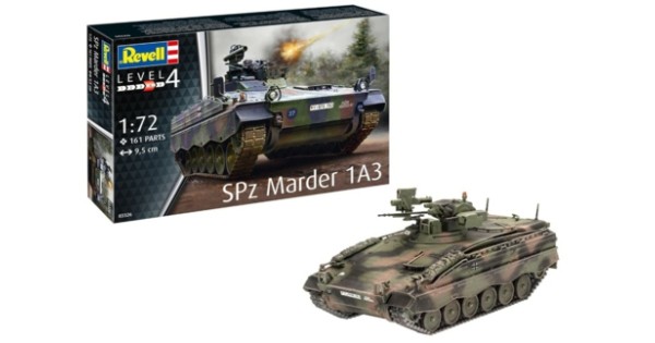 R63326 - 1/72 MODEL SET SPZ MARDER 1A3 (PLASTIC KIT)