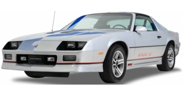 SUNH1947 - 1/18 CHEVROLET CAMARO IROC SILVER 1985