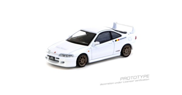 TCT64GTL059WH - 1/64 HONDA INTEGRA TYPE R DC2 MUGEN CHAMPIONSHIP WHITE