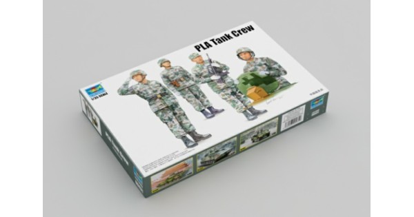 TM00431 - 1/35 CHINESE PLA TANK CREW (PLASTIC KIT)
