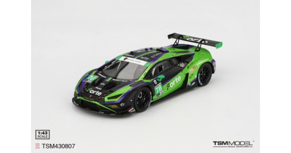 TSM430807 - 1/43 LAMBORGHINI HURACAN GT3 EVO2 NO.78 FORTE RACING 2024 ...